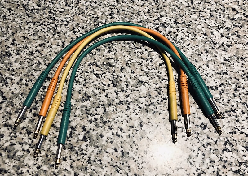 4x 12-inch Canare TT patch cables | Reverb