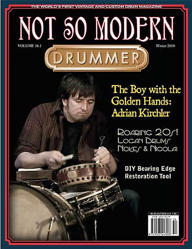 Not So Modern Drummer Issue 16.1 Winter 2010 | Reverb