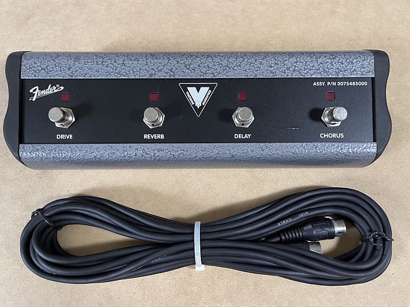 Fender Deluxe VM 4-Button Footswitch | Reverb