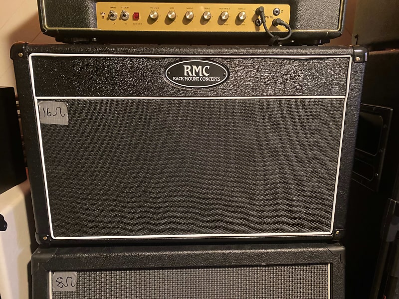 RMC 2x12 Birch Cabinet 2018 Black | Reverb