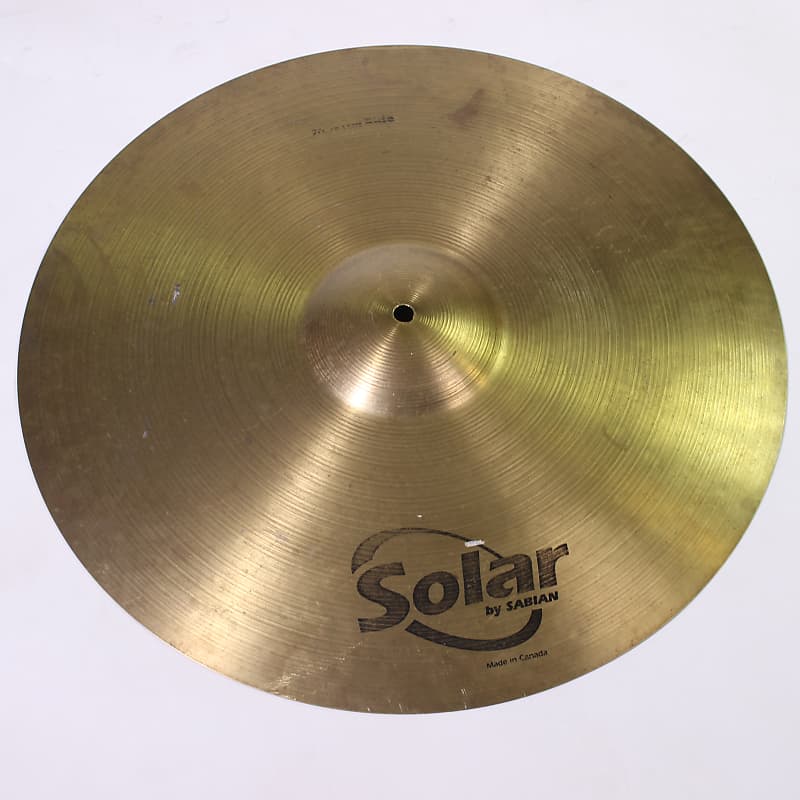 Used Solar RIDE 20 Cymbals 20" | Reverb