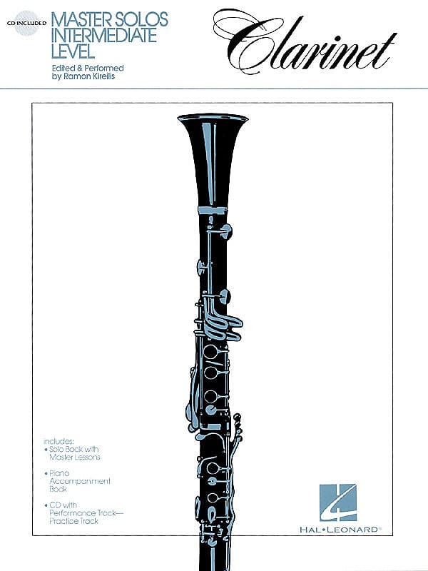Music Master Solos Intermediate Level w/CD - Clarinet | Reverb Canada