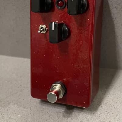 Barbershop Overdrive V2 Clone - Candy Apple Red Sparkle | Reverb