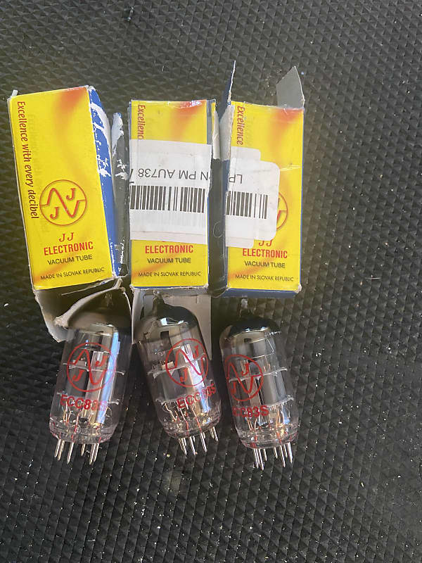 3 Matched JJ 12ax7 (ECC83 S) Tubes | Reverb