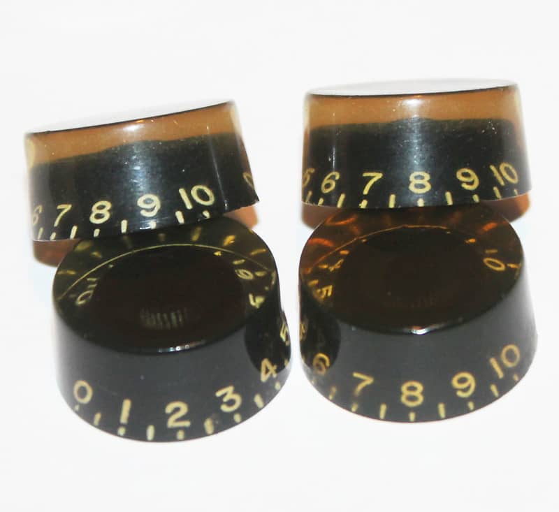 Vintage 1970's Gibson Speed Knobs Black SG Les Paul | Reverb Australia