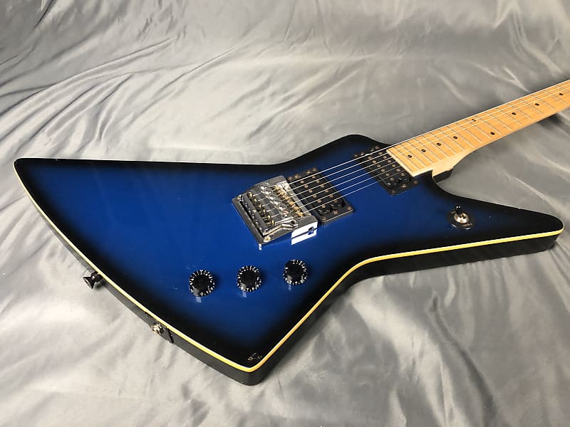 Vester Explorer Rare Model 1980's Blue burst | Reverb UK