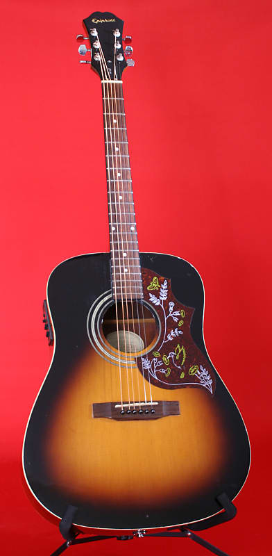 Epiphone PR-150/VS Acoustic Electric Guitar By Gibson | Reverb