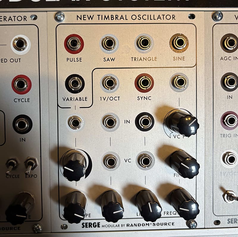 Random Source Serge New Timbral Oscillator (NTO) | Reverb