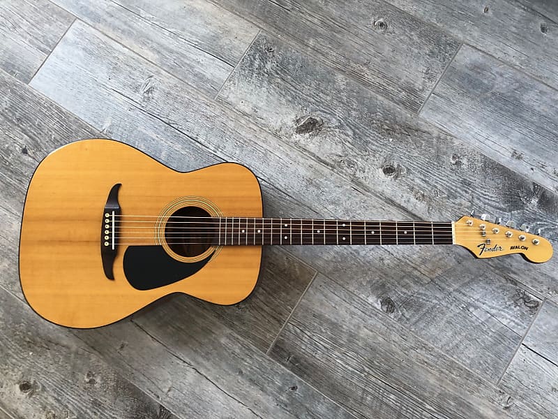 1980's Fender Avalon Made In Korea Acoustic Guitar - Natural | Reverb