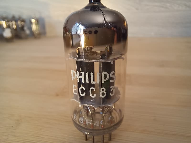 Perfect like NOS 1966 MULLARD Blackburn ecc83 12ax7 Philips | Reverb