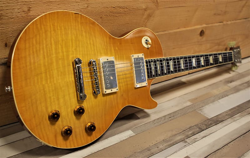 Tokai LS150 3A Flamed Top Vintage Honey Burst Nitro (Made In | Reverb