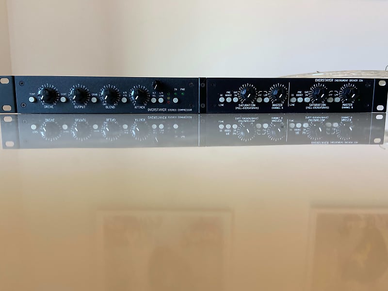 Overstayer Stereo FET Compressor & ID4 Instrument Driver + | Reverb UK