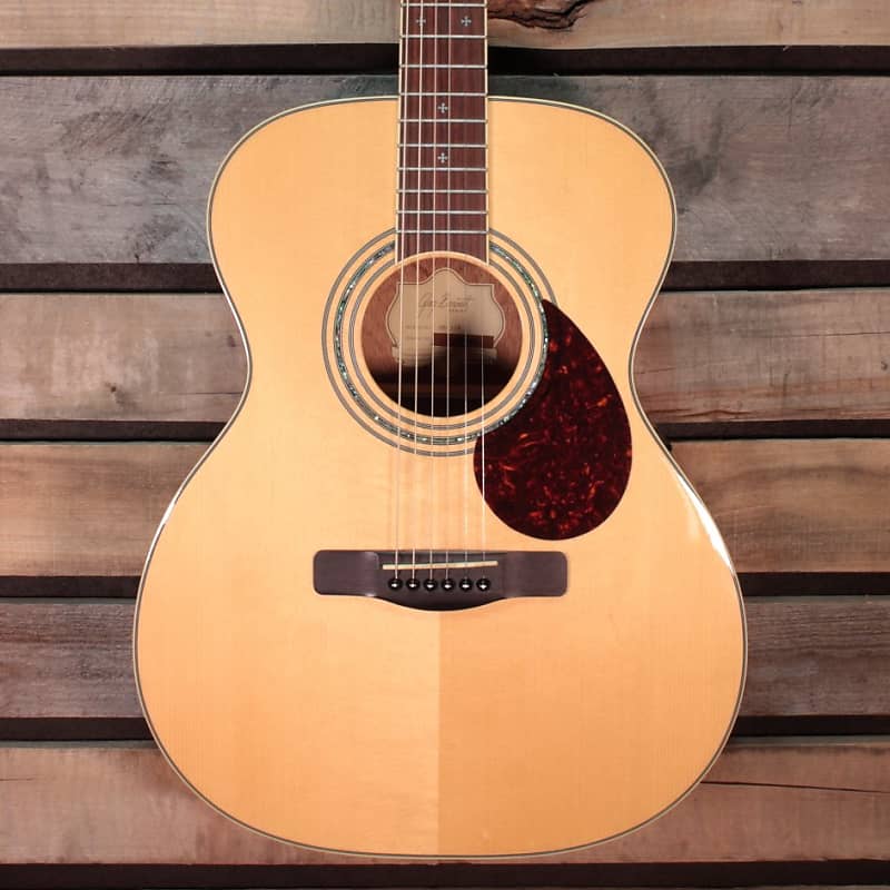 Used Greg Bennett OM-5/N OM-Body Acoustic Guitar | Reverb