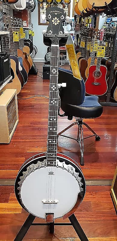 Oscar Schmidt OB5LH Left handed Banjo with Gig Bag | Reverb