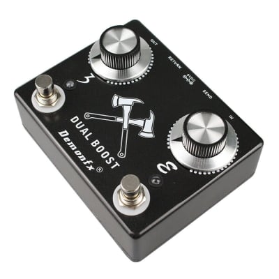 Demonfx Dual Booster with FX Loop | Reverb