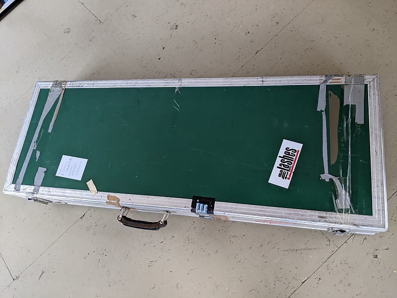 Abscase Guitar Flight Case green | Reverb