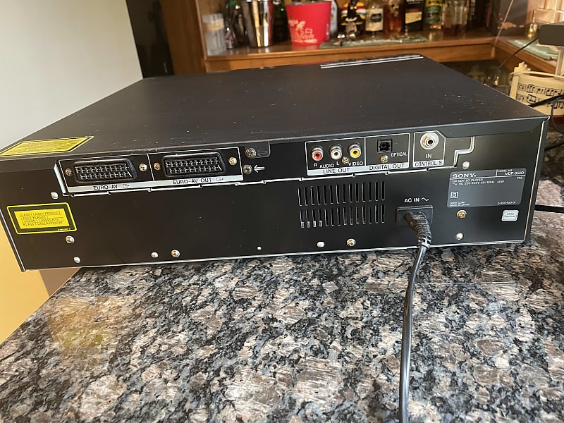 Sony LASER DISC SYSTEM mid to late 90's - BLACK | Reverb