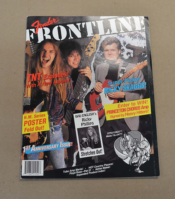 Collectable Fender Frontline Magazine Vol 5 | Reverb