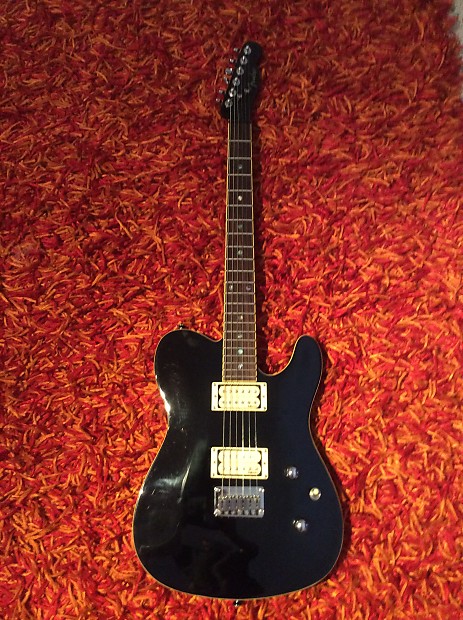 Fender Showmaster HH Telecaster Black Electric Guitar | Reverb