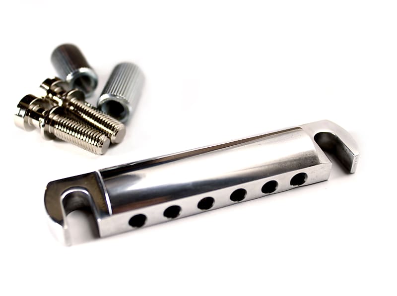 Peters lap steel bender bridge w/ locking studs, solid | Reverb