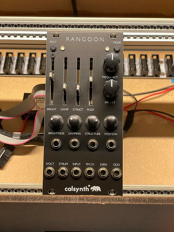 CalSynth Rangoon - Mutable Rings clone with sliders - Black | Reverb