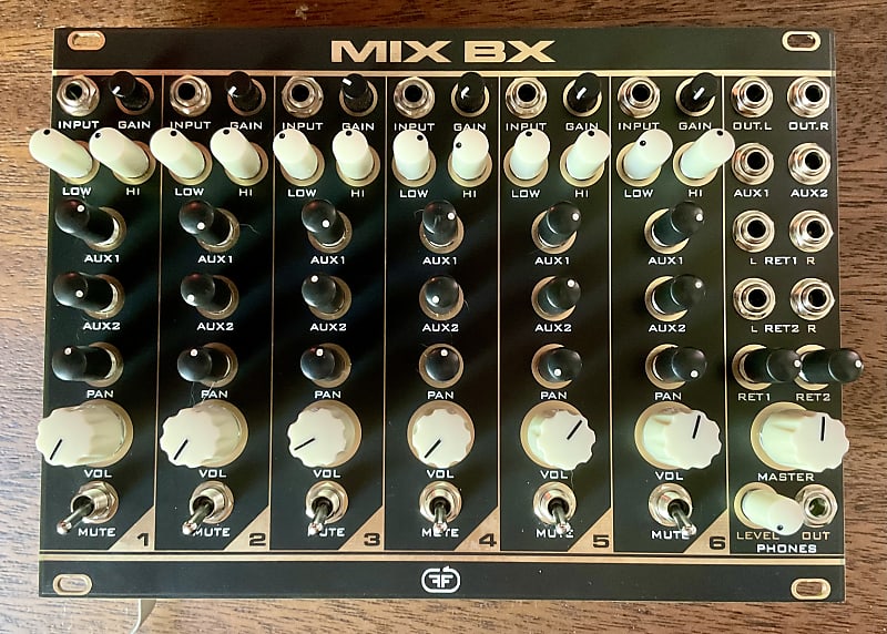 Feedback Modules MIX BX Eurorack Mixing Console | Reverb
