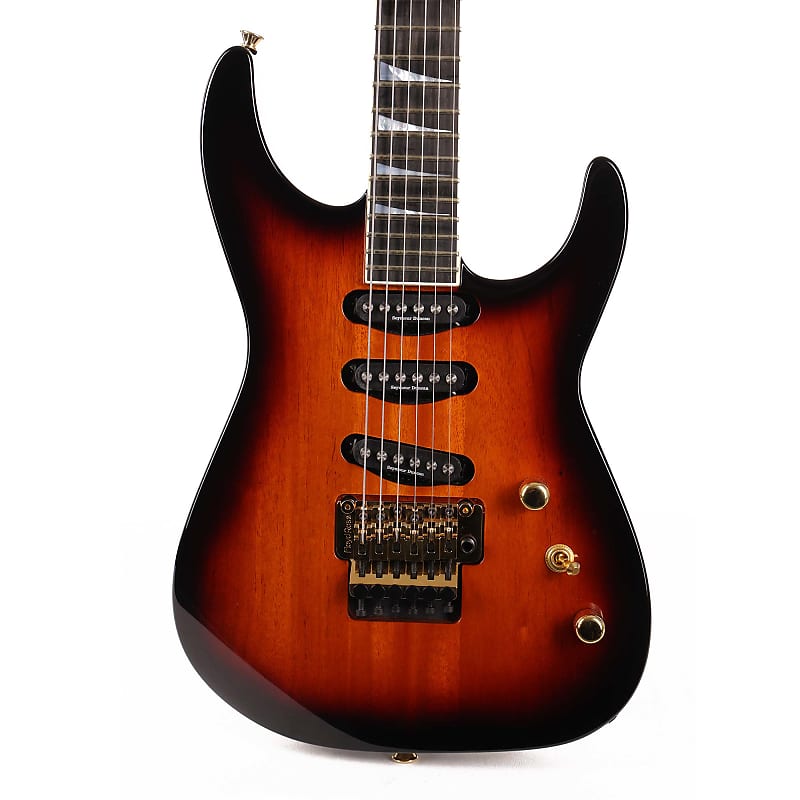 Jackson Custom Shop SL2H-V SSS Soloist 2-Tone Sunburst | Reverb UK