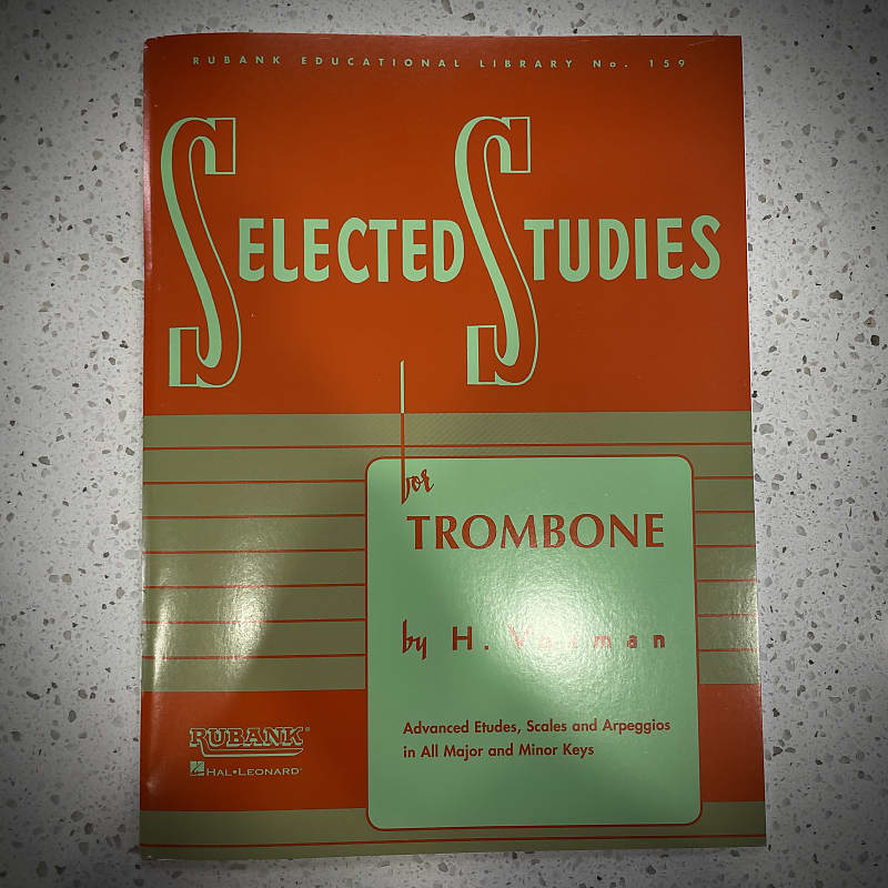 Rubank Selected Studies Trombone Vol. 1 | Reverb
