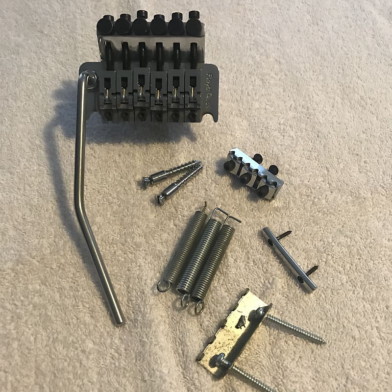 Floyd Rose System Kramer 1980’s - Chrome | Reverb