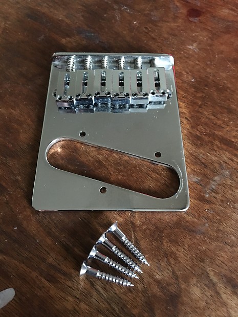 Gotoh Modern Telecaster Bridge 2014 Chrome | Reverb