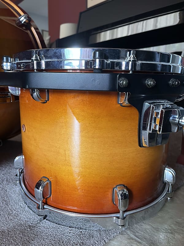 14"x11" Tama Starclassic Maple Tom - Gold Sunburst - MINT | Reverb