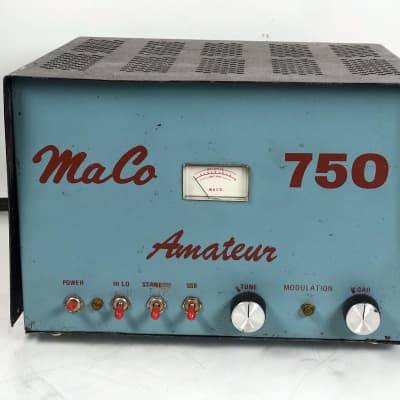 Maco 750 Linear Tube Amplifier Radio | Reverb
