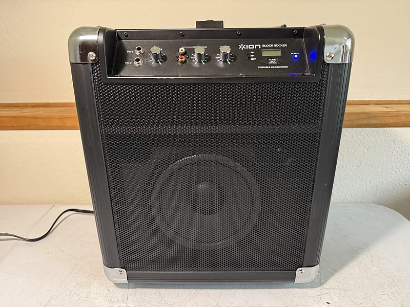 Ion Block Rocker Portable Sound System HiFi Stereo Battery | Reverb