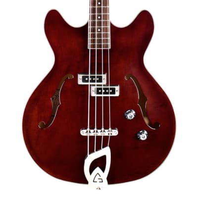 Guild Starfire Bass I Vintage Walnut w/ Gig Bag | Reverb