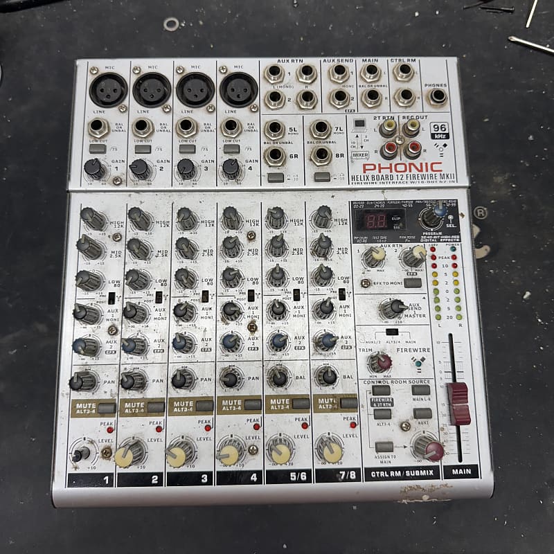 Phonic Helix Board 12 FireWire MKII 8-channel audio interface | Reverb