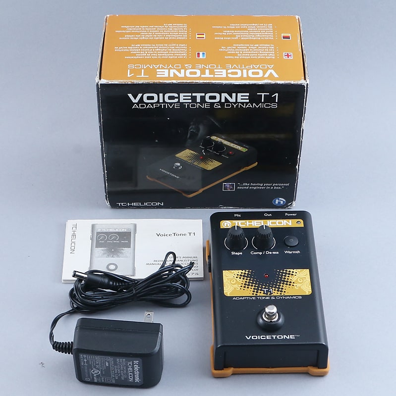 TC Helicon Voicetone T1 Adaptive Tone & Dynamics Vocal | Reverb