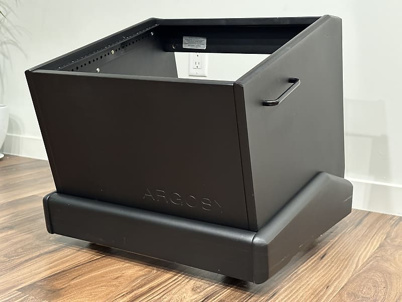 Argosy Rack ‘N Roll 10U Studio Rack - Black | Reverb