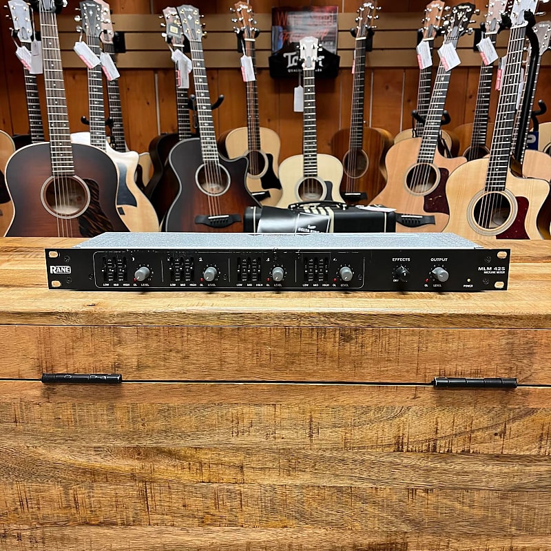 Rane MLM 42S 4-Channel Rack Mixer | Reverb