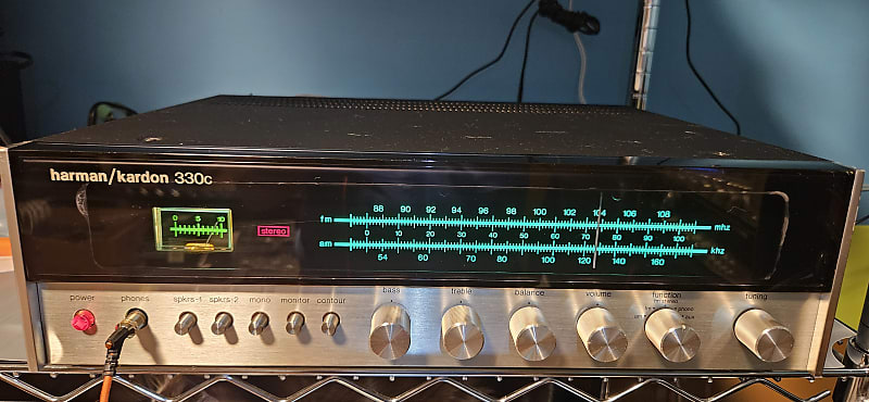 Harman Kardon 330C - Fully Serviced, Recapped + LED Upgrade | Reverb