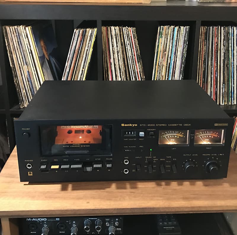 Sankyo STD-2000 Stereo Casette Deck - Black | Reverb UK
