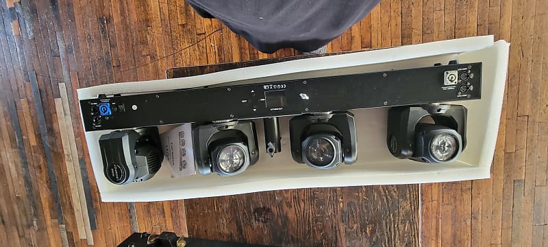 LED Moving head light 4x32 RGBW 4IN1 - Black | Reverb