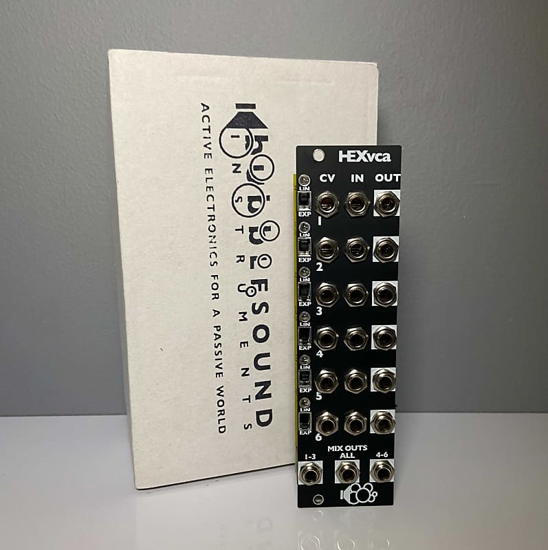 Bubblesound HexVCA - 6 VCA Eurorack Module | Reverb