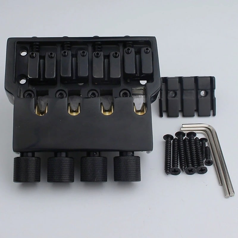 4 String Headless Bass Bridge With Roller Saddles Reverb