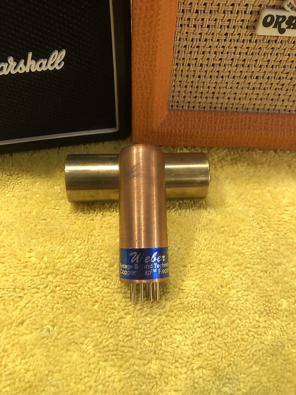 Weber 6CA4 Copper Cap Solid State Rectifier Tube | Reverb