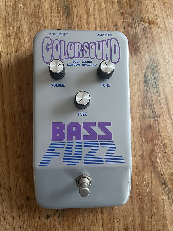 Colorsound Bass Fuzz mid 2000s | Reverb