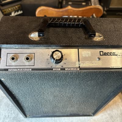 Decca DMI 70 Tube Combo Amp 1968 - Black | Reverb