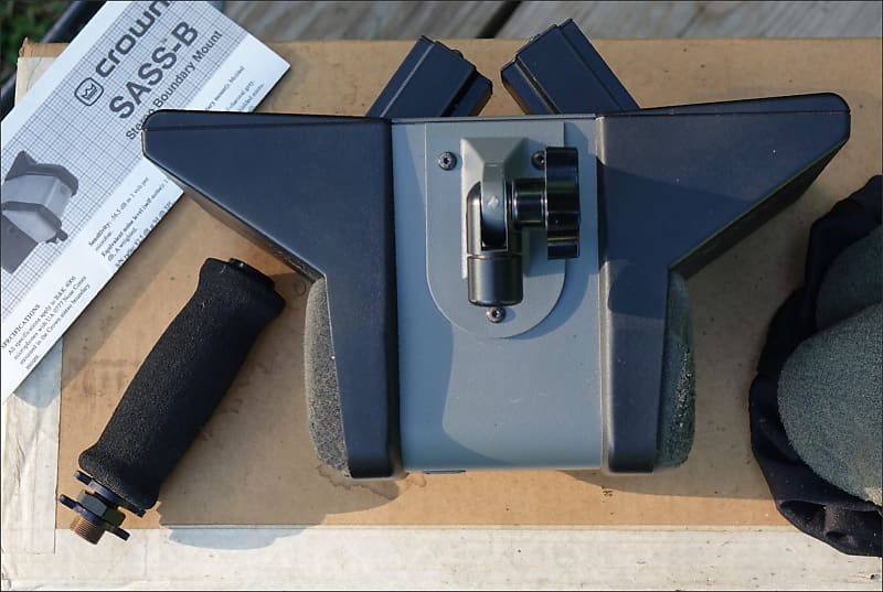 Crown SASS-B Stereo Mic - Binaural, Vintage MINT | Reverb