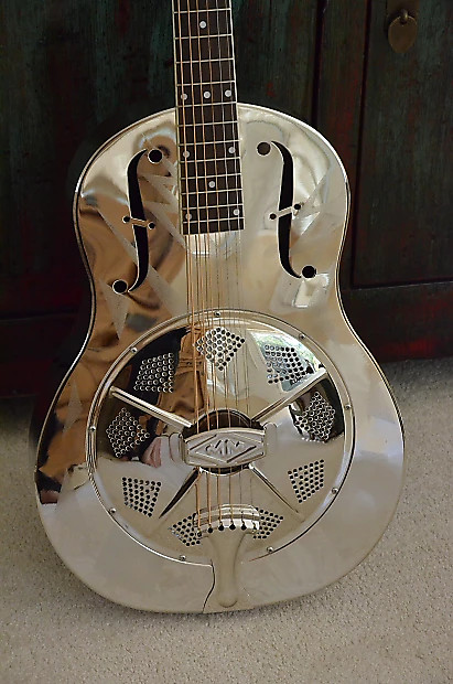 Michael Messer Lightning Resonator Guitar w/Extras | Reverb