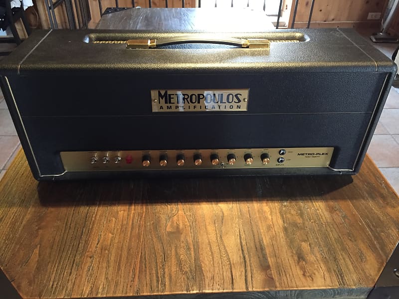 Metropoulos METROPLEX 100 2017 Black/Gold | Reverb