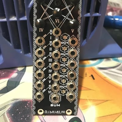 Zlob Vnicursal HEX VCA 2023 - Black Eurorack | Reverb